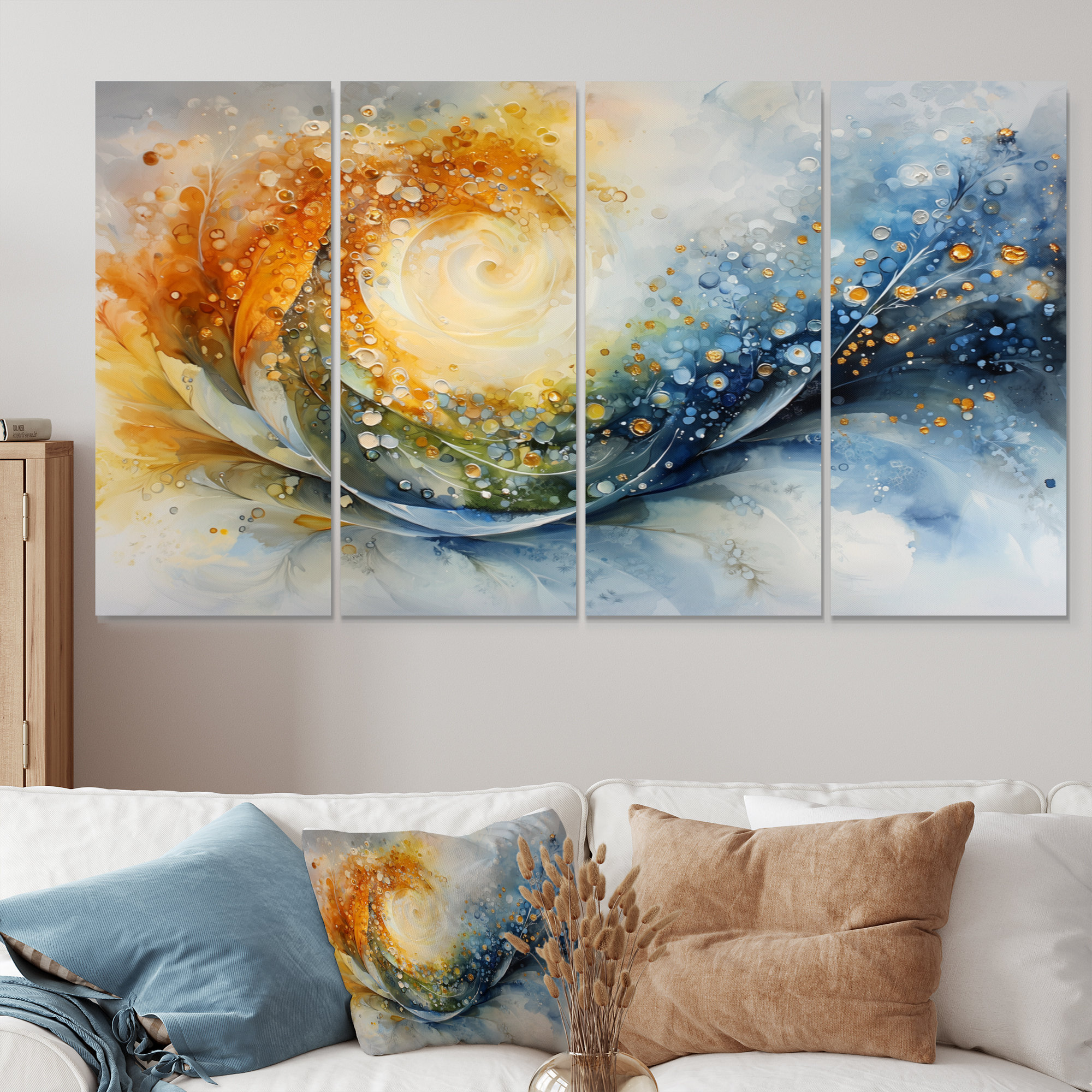 Wrought Studio™ Olabode - Abstract Collages Wall Art - Modern Wall Art ...