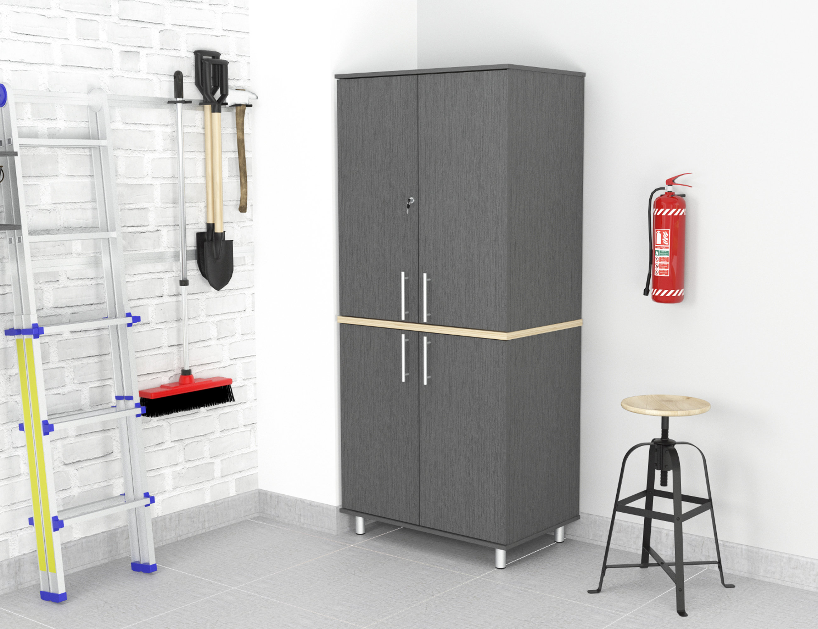 WFX Utility™ 70.8" H x 31.5" W x 19.6" D Storage System | Wayfair
