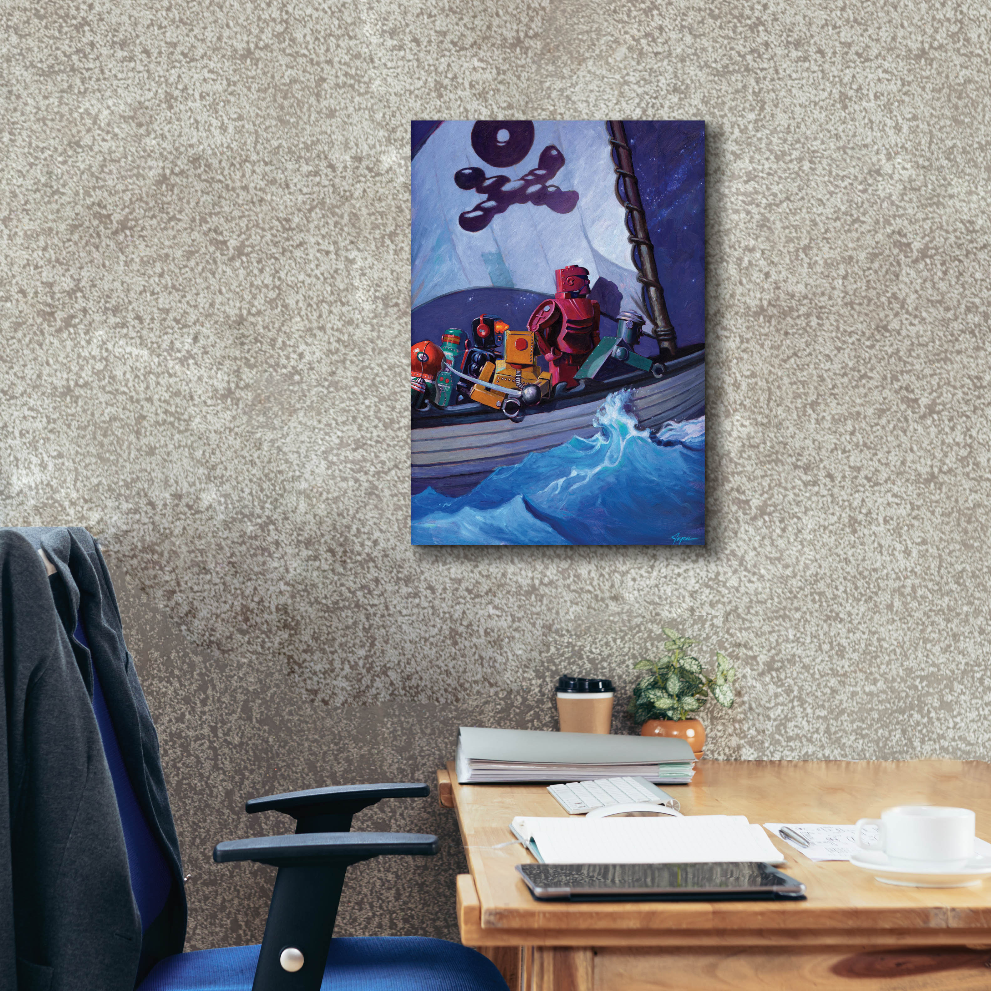 Breakwater Bay Robo Pirates CMYK' By Eric Joyner Robo Pirates CMYK On ...