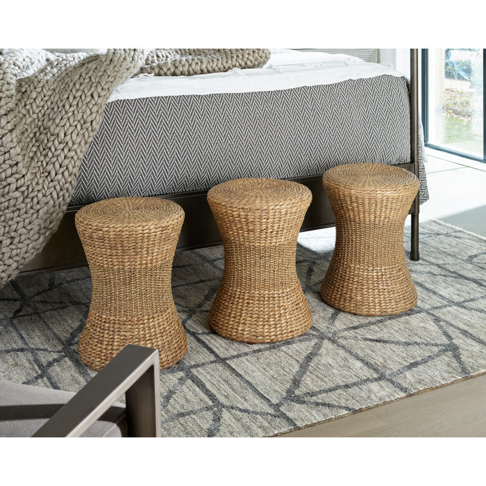 Birch Lane™ Solid + Manufactured Wood Accent Stool | Wayfair