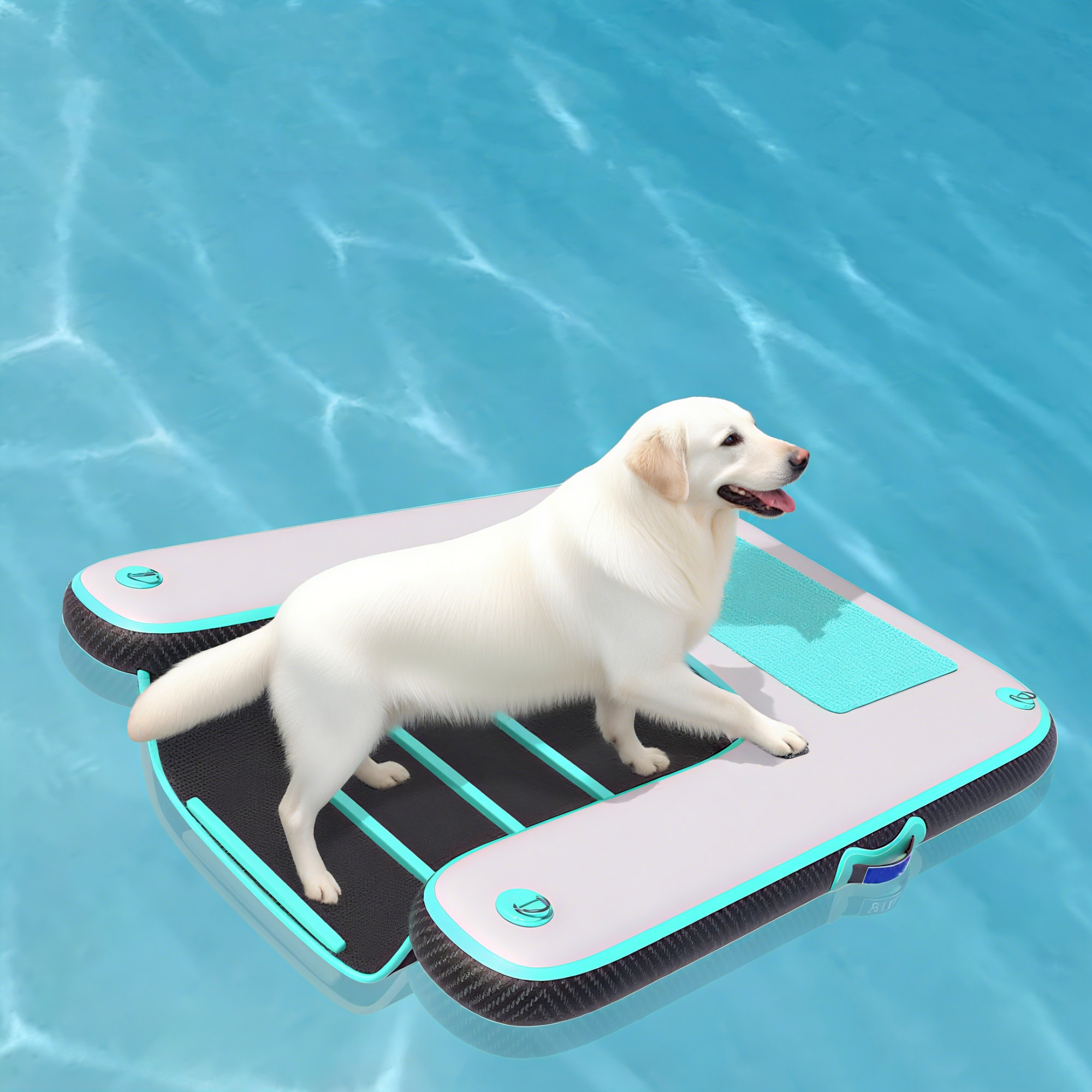 Tucker Murphy Pet™ Heavy-Duty Inflatable Dog Water Ramp With Non-Slip ...