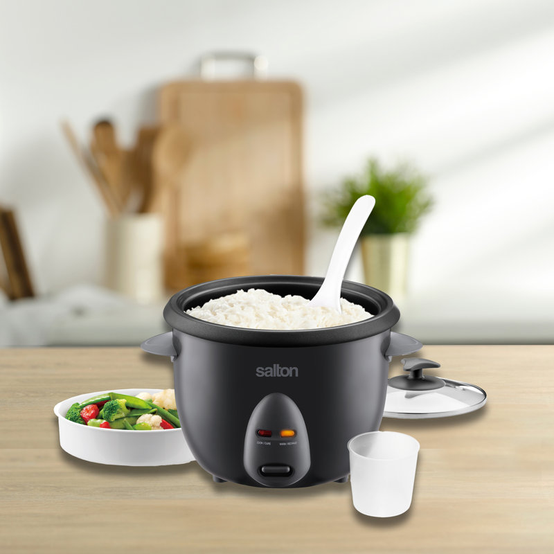 Salton Automatic 10-Cup Rice Cooker & Steamer | Wayfair