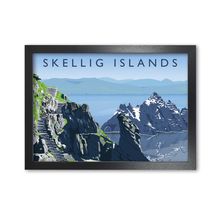 17 Stories Skellig Islands by Richard O'Neill - Graphic Art | Wayfair.co.uk