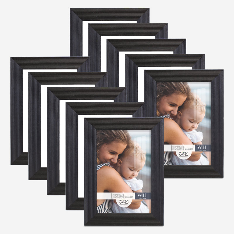 WexfordHome Wood Picture Frame - Set of 10 | Wayfair