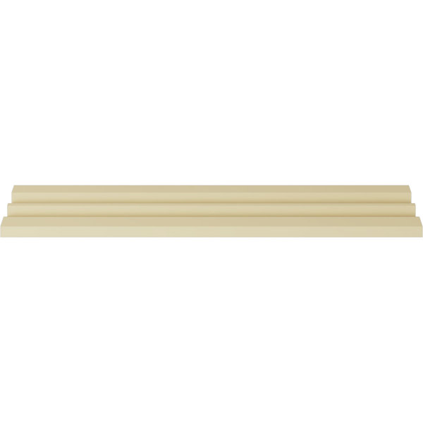 PCI Enterprises 4 1/4"H x 4 1/4"P x 6"F x 94 1/2"L Eris Step Crown ...