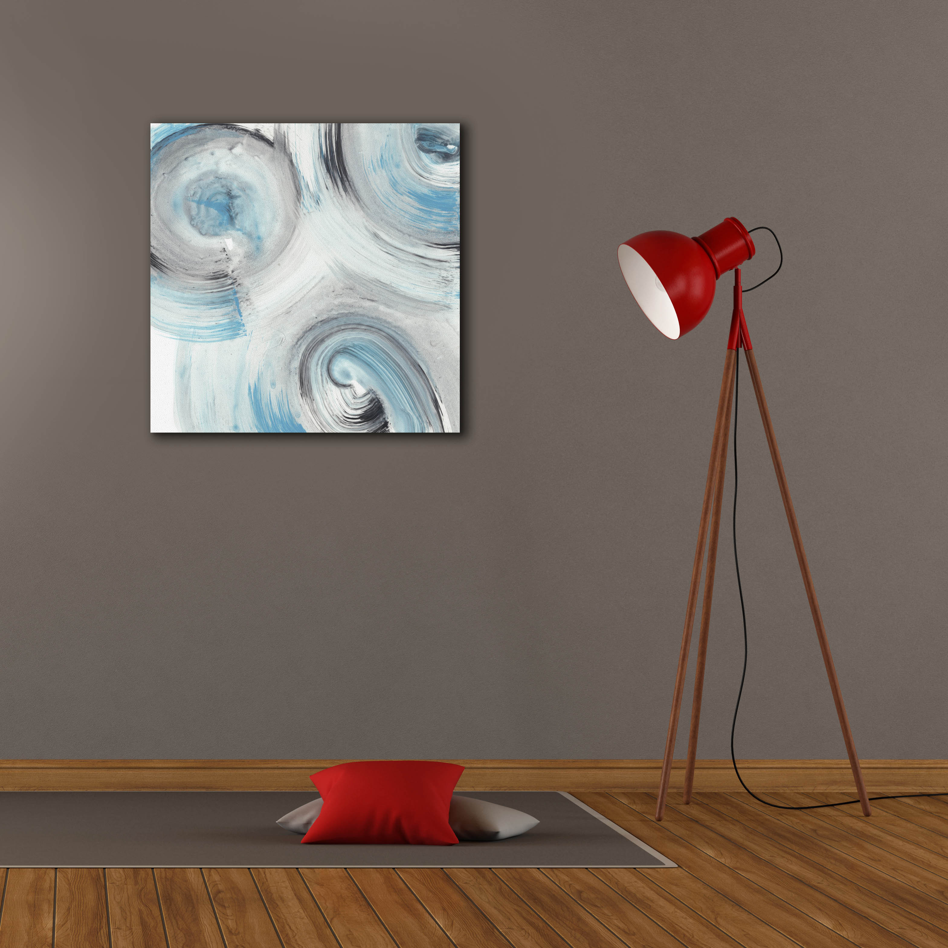 Ivy Bronx Ripple Effect 5' by Ethan Harper Canvas Wall Art | Wayfair