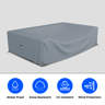 Freeport Park® Kimmons Heavy-Duty Outdoor Waterproof Sectional Sofa ...