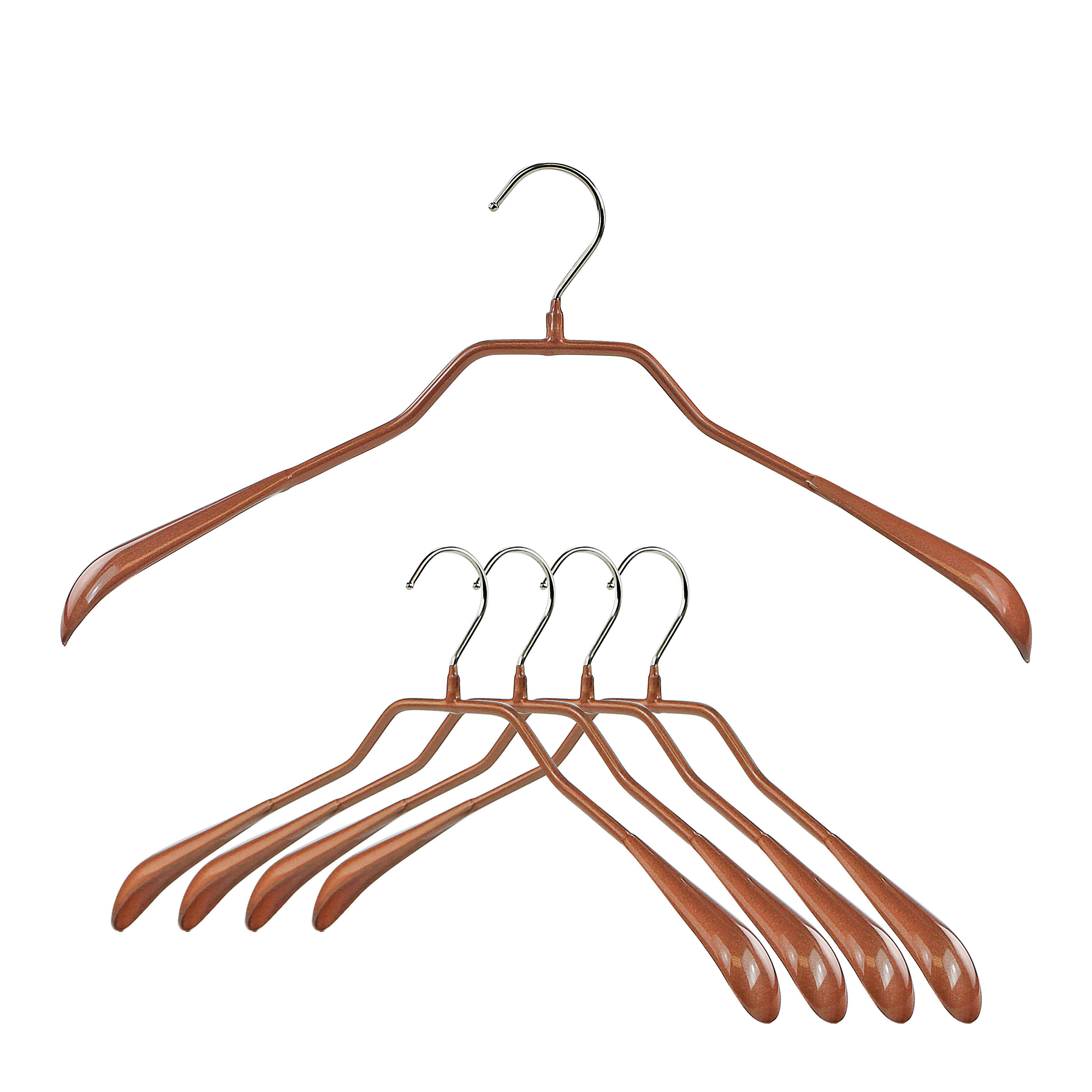 Mawa Narrow Bodyform Series: Steel Heavy Duty Coated Hanger With Wide ...