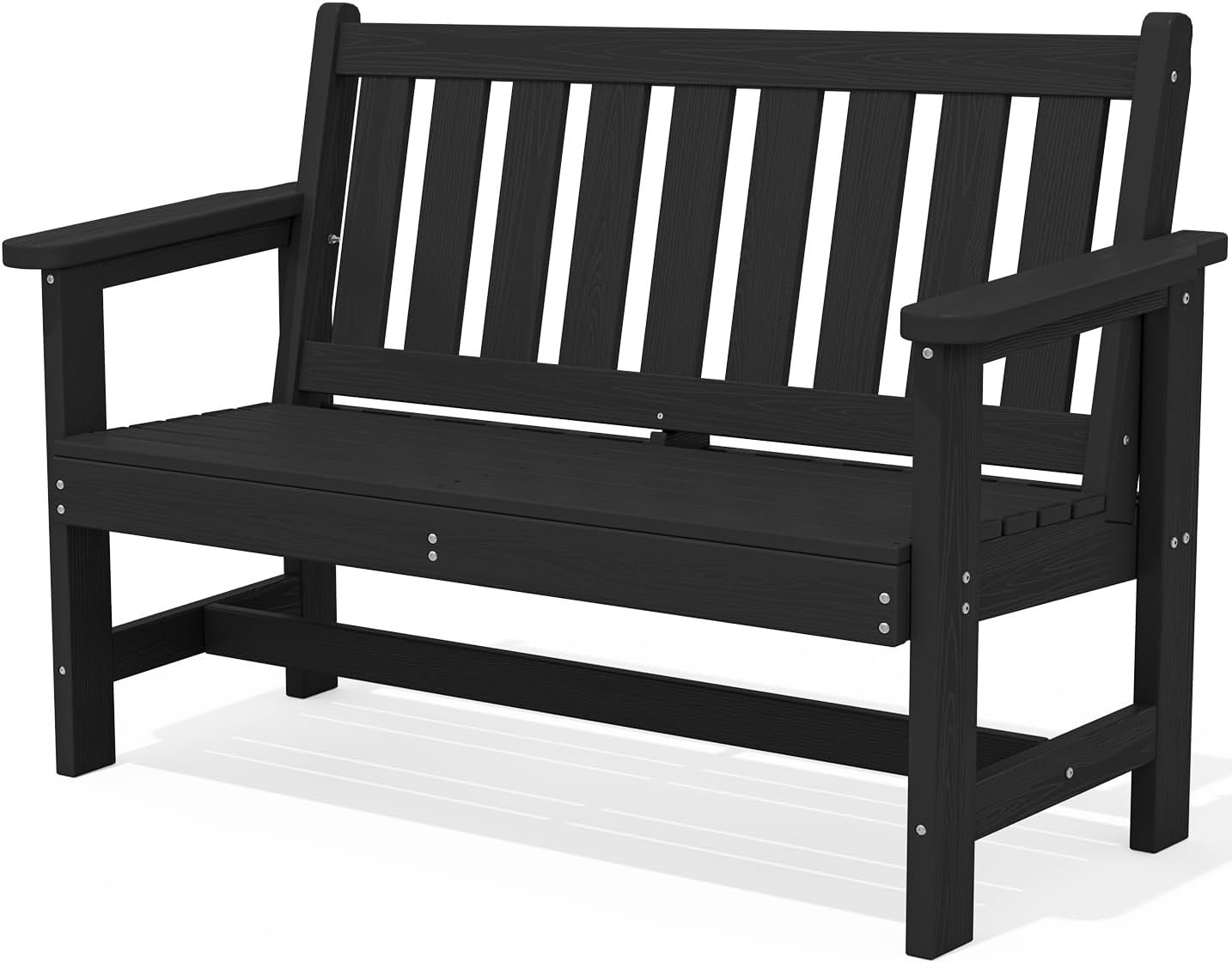 Red Barrel Studio® Outdoor Benches Weatherproof, 2-Person Garden Bench ...