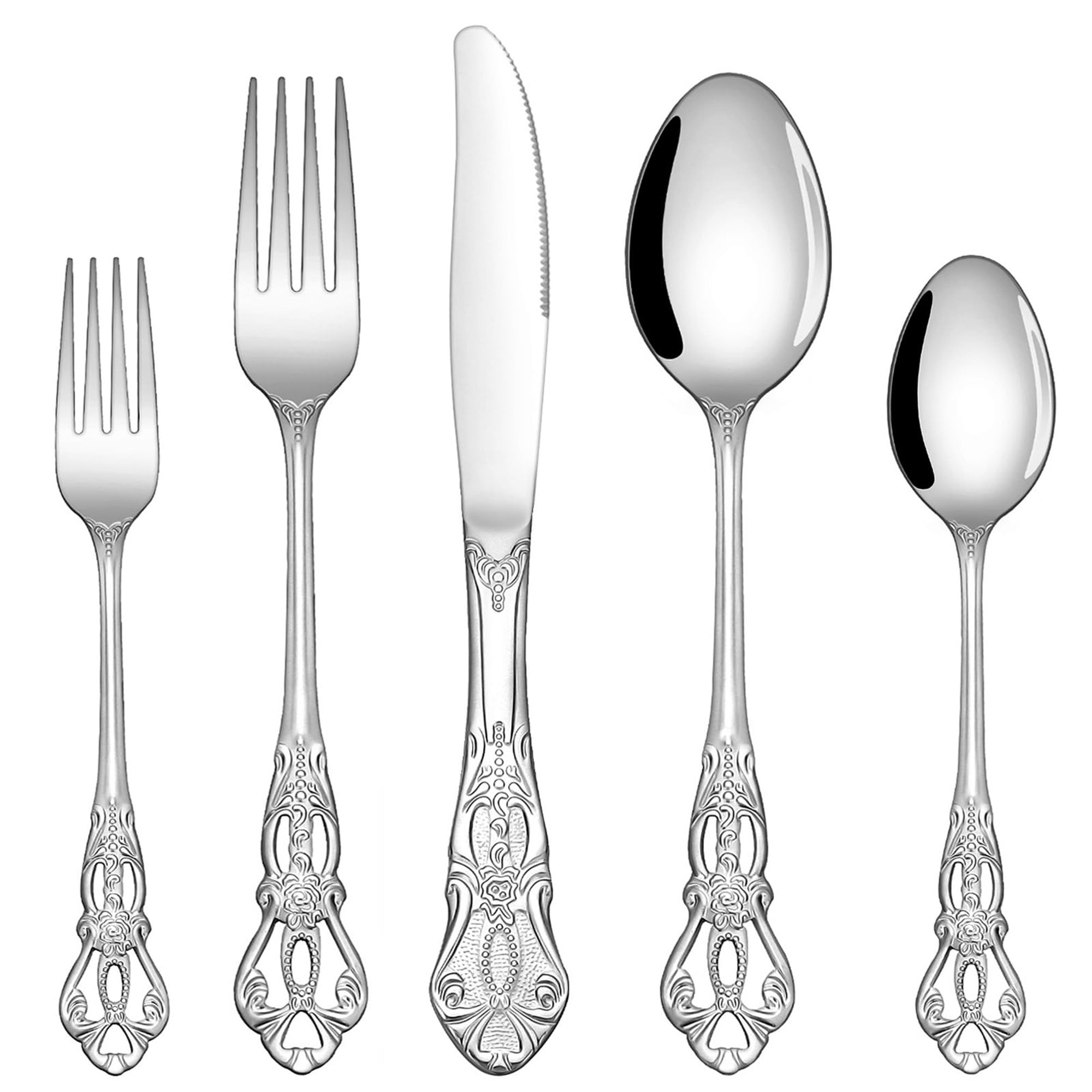 Latitude Run® 30 Pieces Royal Silverware Set For 6 | Wayfair