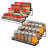 Prep & Savour Expandable 4 Tier Spice Rack Organizer With Step Shelf ...