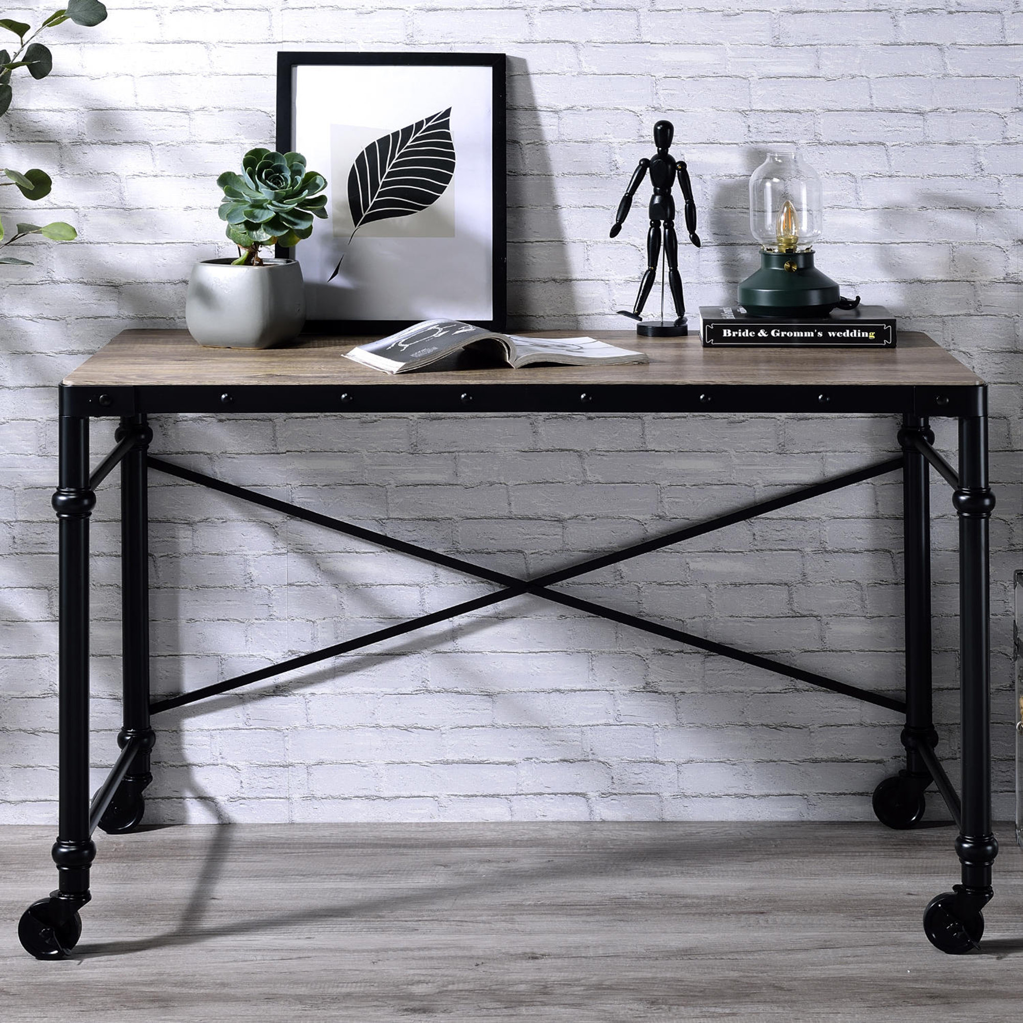 17 Stories Rectangular Wooden Table Top Writing Desk | Wayfair