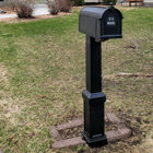 Postal Pro Mailboxes Craftsman Post Mounted Mailbox & Reviews | Wayfair