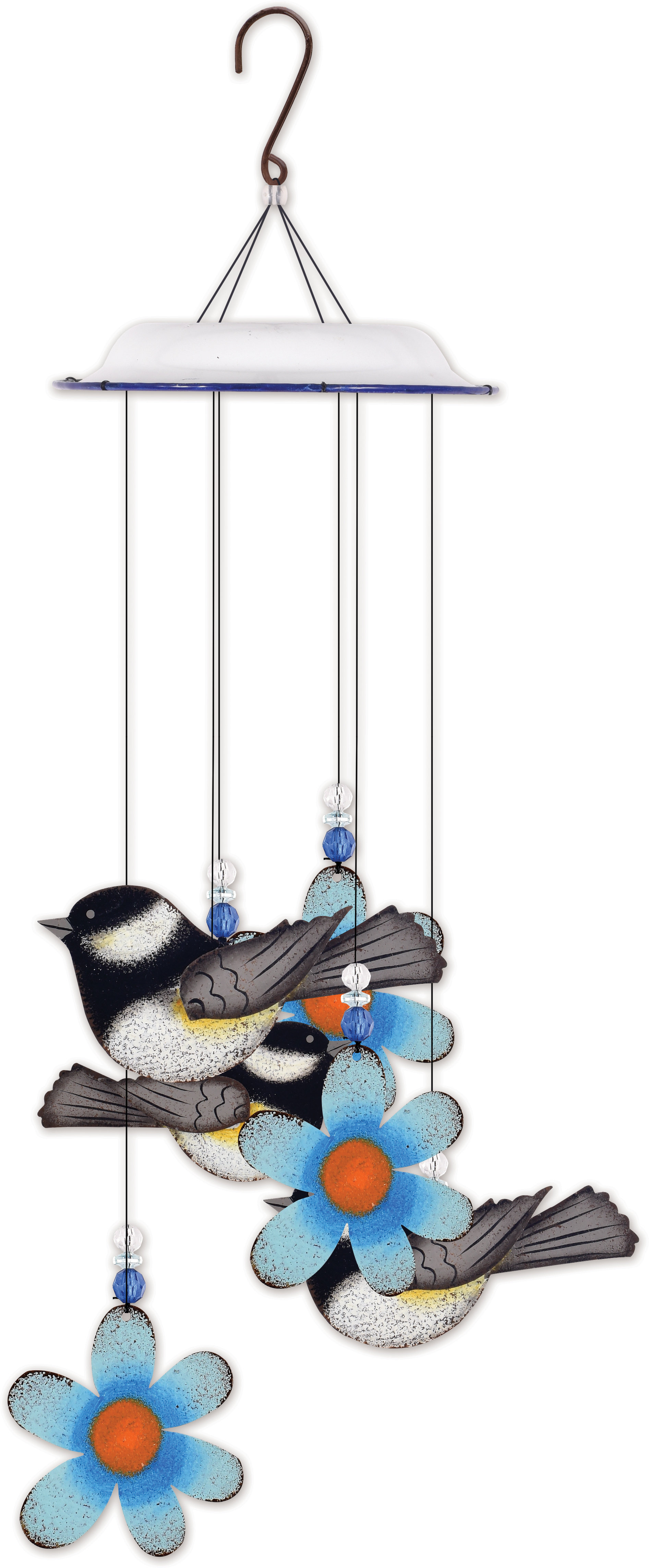 Arlmont & Co. Ramji Metal Animal WINDCHIME | Wayfair
