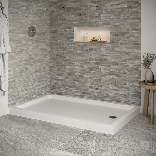 StreamlineBath 60'' W 36'' D Rectangular Single Shower Base | Wayfair