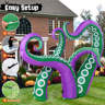 Dakota Fields Halloween Inflatables 7.2 Ft Blow Up Octopus Outdoor ...