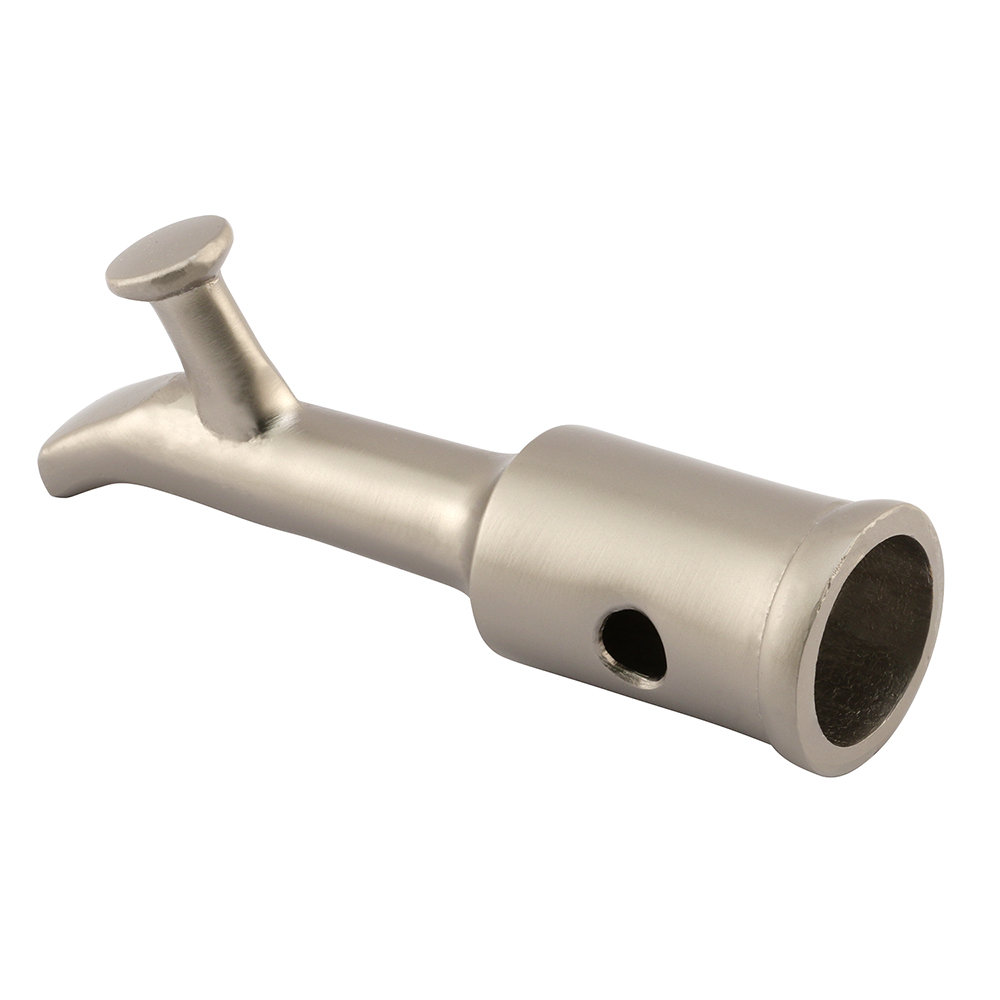 Prime-Line Transom Latch Hook, Fits Onto a Pole, White Bronze (Single ...