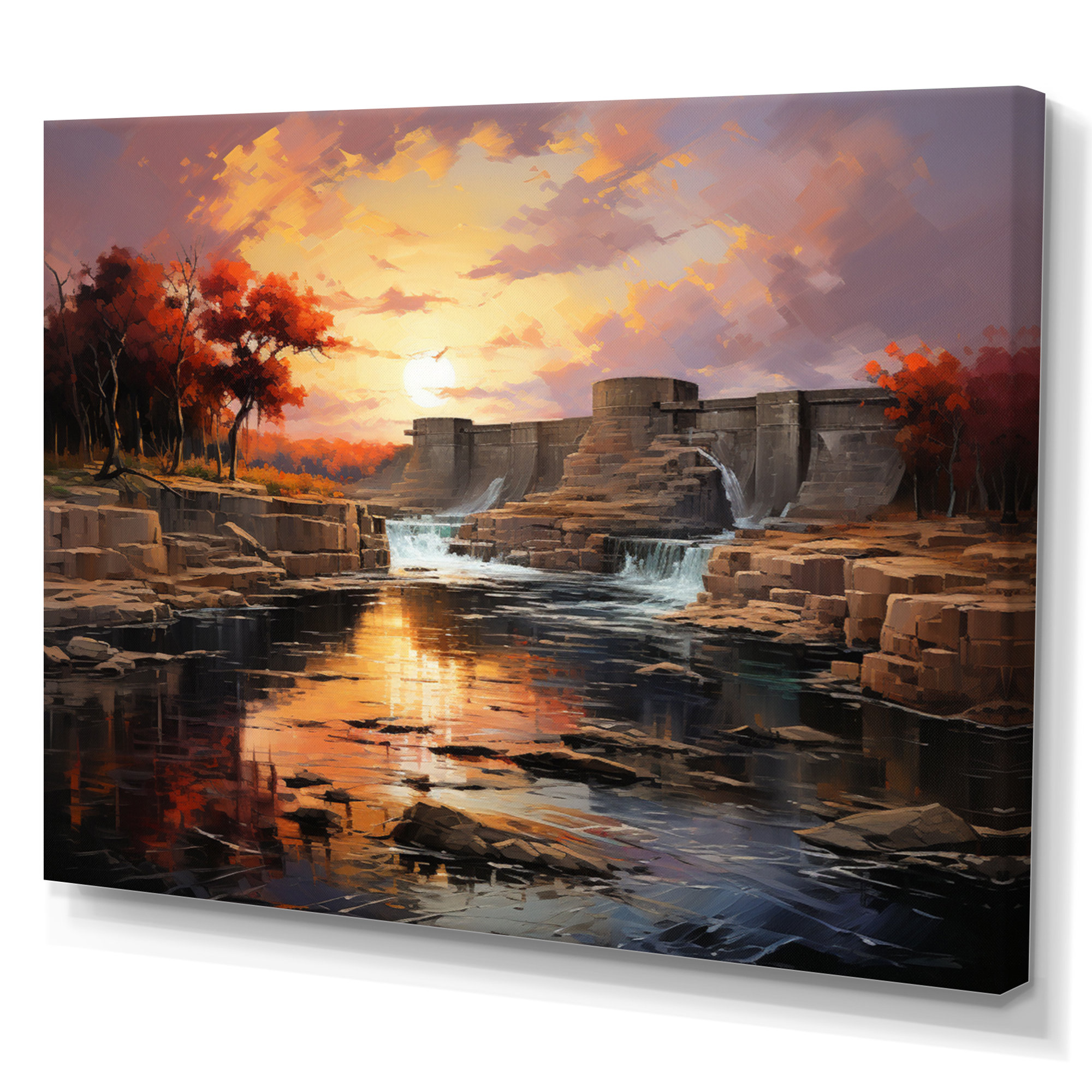 Millwood Pines Neveda Canyon Scenery I - Landscapes Canvas Wall Art ...