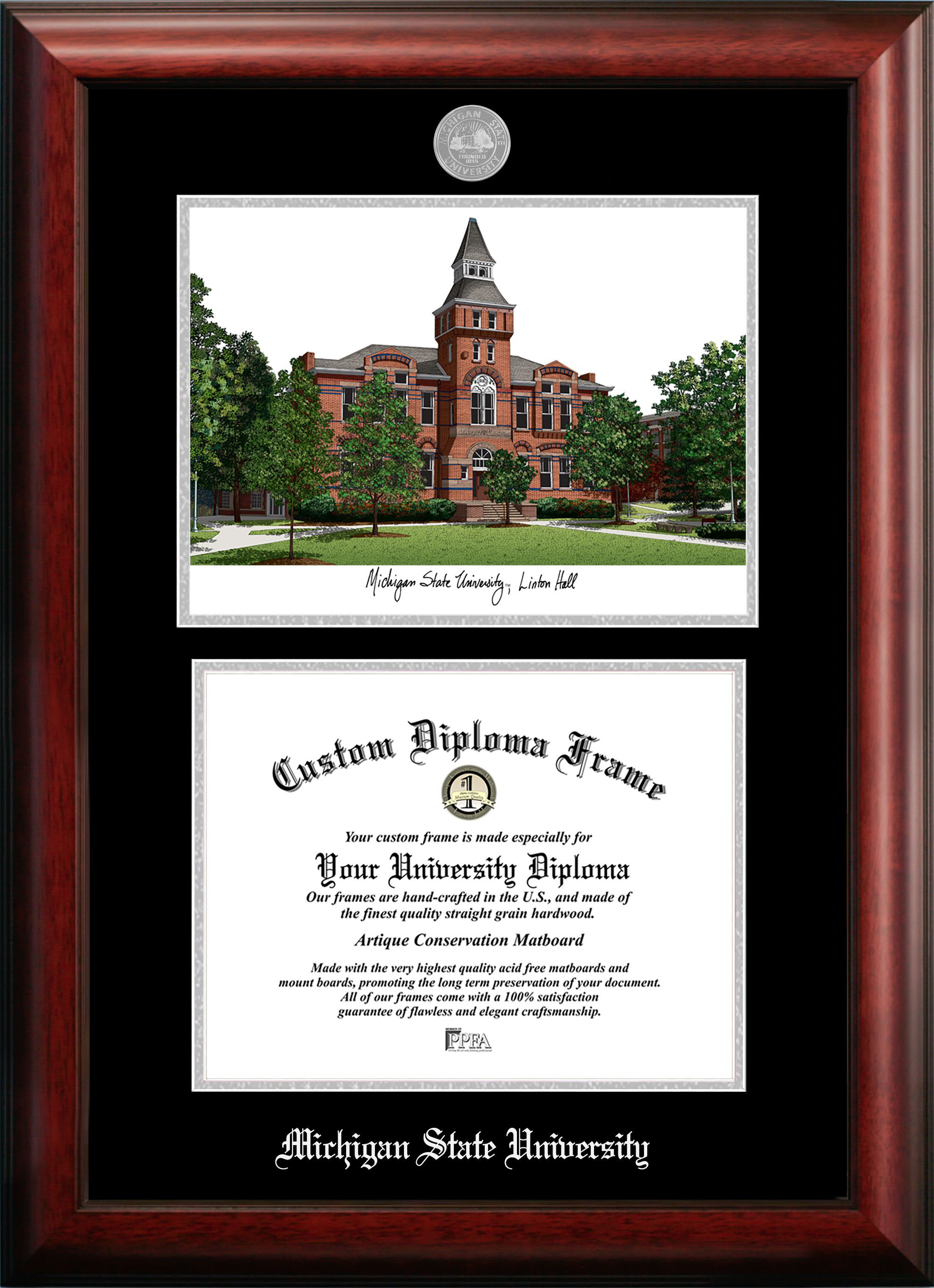 Campus Images NCAA Purdue University Diploma Frame with Lithograph ...