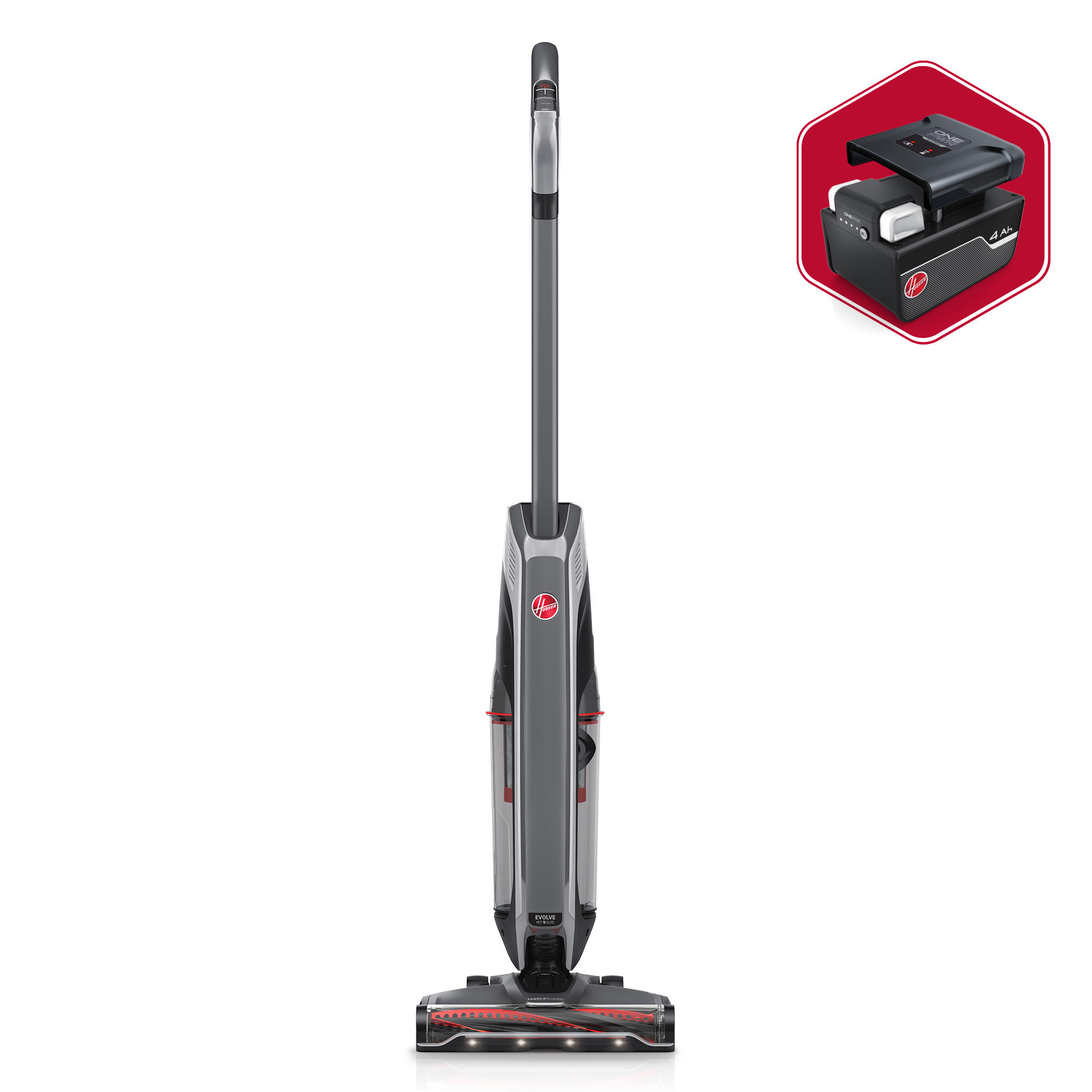 Hoover Onepwr Evolve Pet Elite Cordless Upright Vacuum with Tangle ...