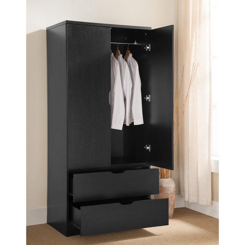BURDOCK Modern Multiple Storage Wardrobe | Wayfair