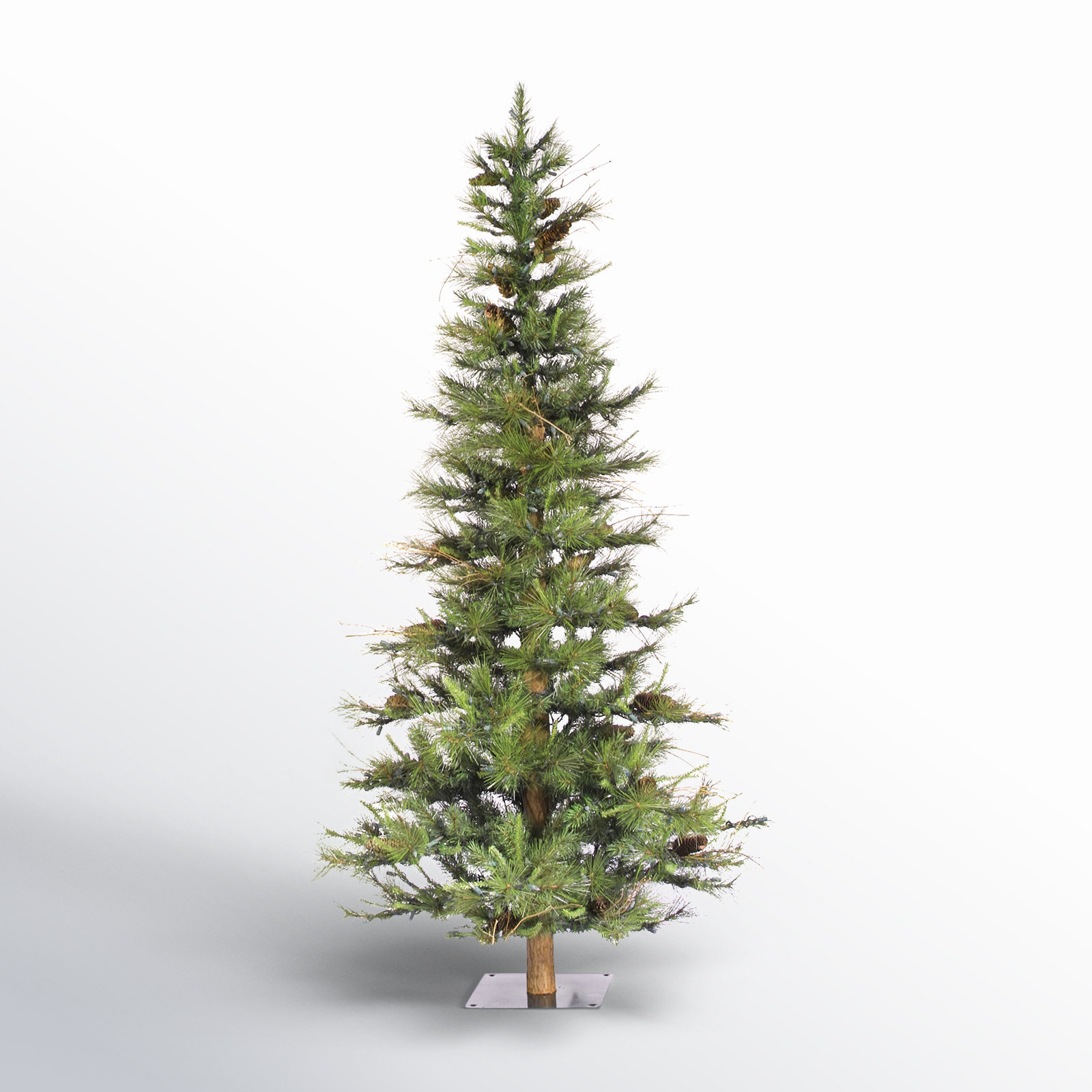 The Holiday Aisle® Ashland Fir Tree Ashland Fir Artificial Christmas ...