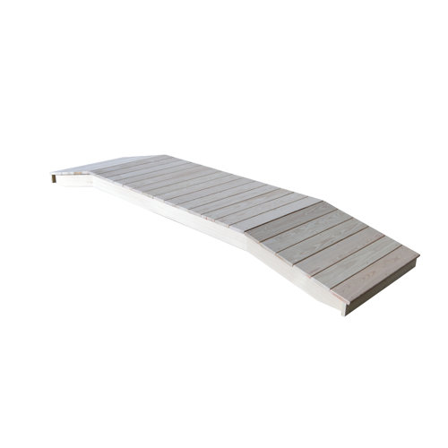 A&L Furniture Pressure Treated Plank Bridge | Wayfair