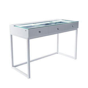 Glass Top Dressing Tables You'll Love | Wayfair.co.uk