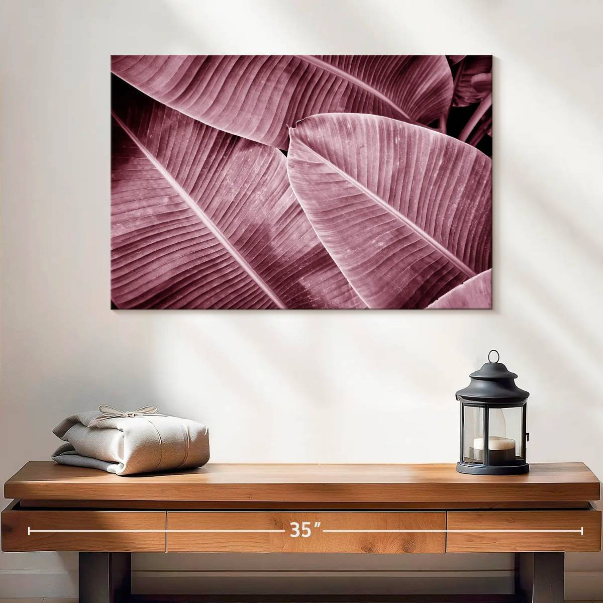 Elephant Stock Pink Banana Leaves | Wayfair
