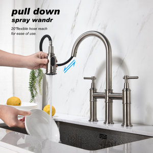 Dilon Pull Down Kitchen Faucet & Reviews | Wayfair