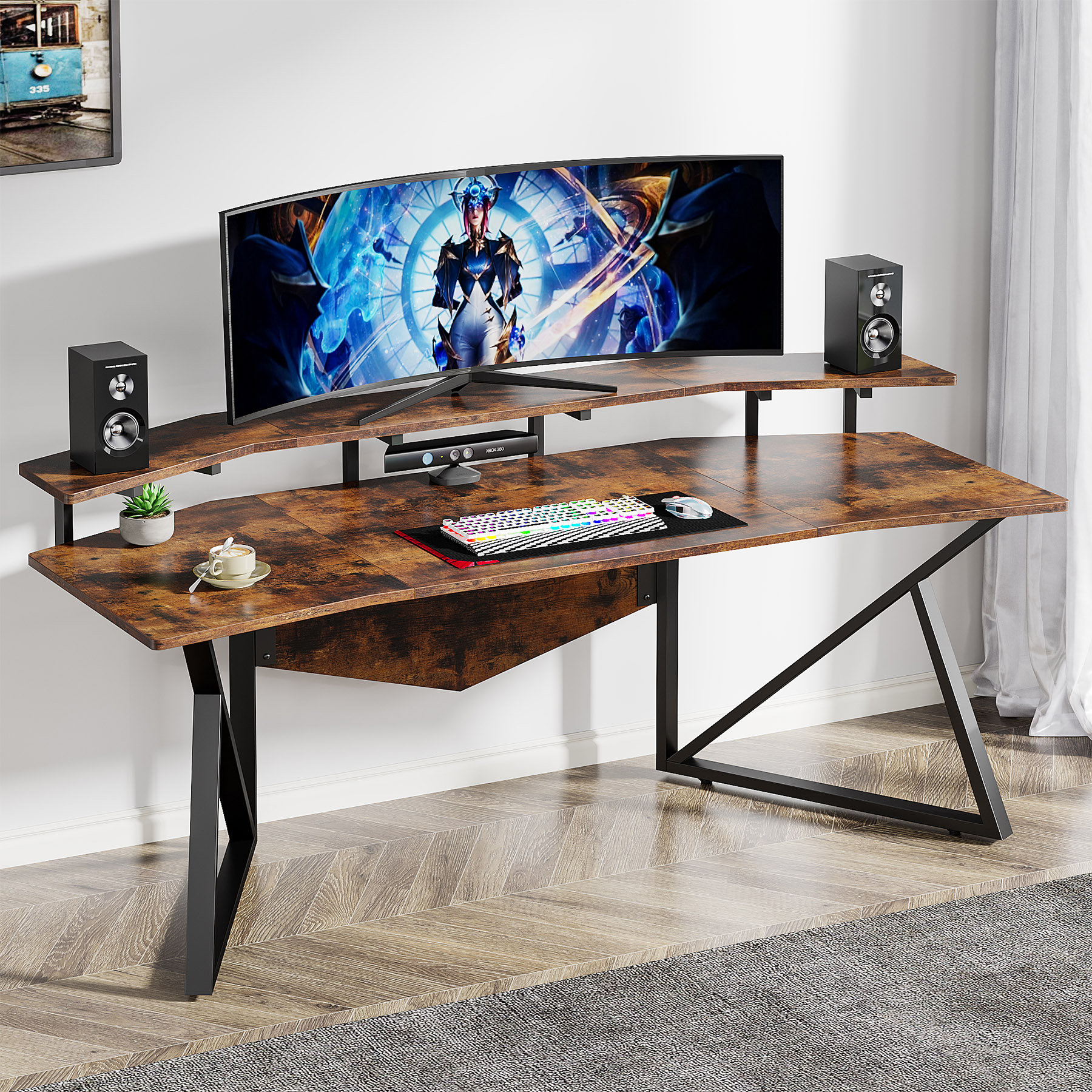 17 Stories Depasquale Desk with Hutch & Reviews - Wayfair Canada