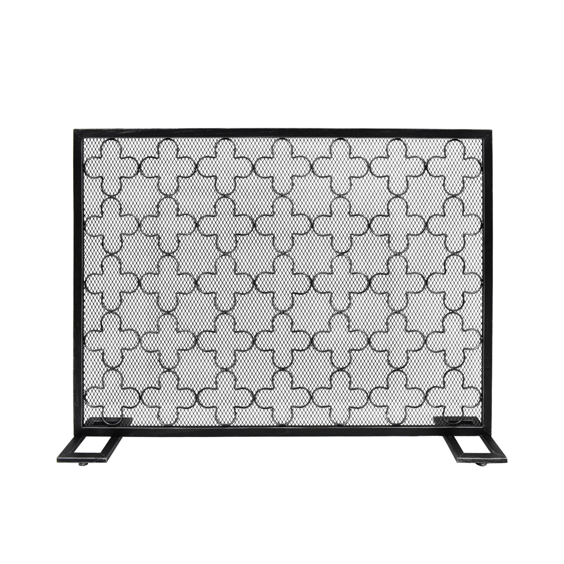 Latitude Run® Contemporary Fireplace Cover - Your From Embers Screen ...