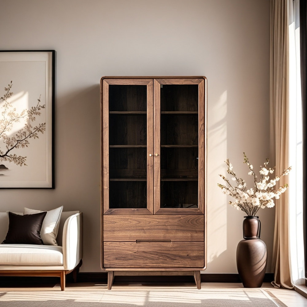 Kaoloupin North American style bookcase | Wayfair
