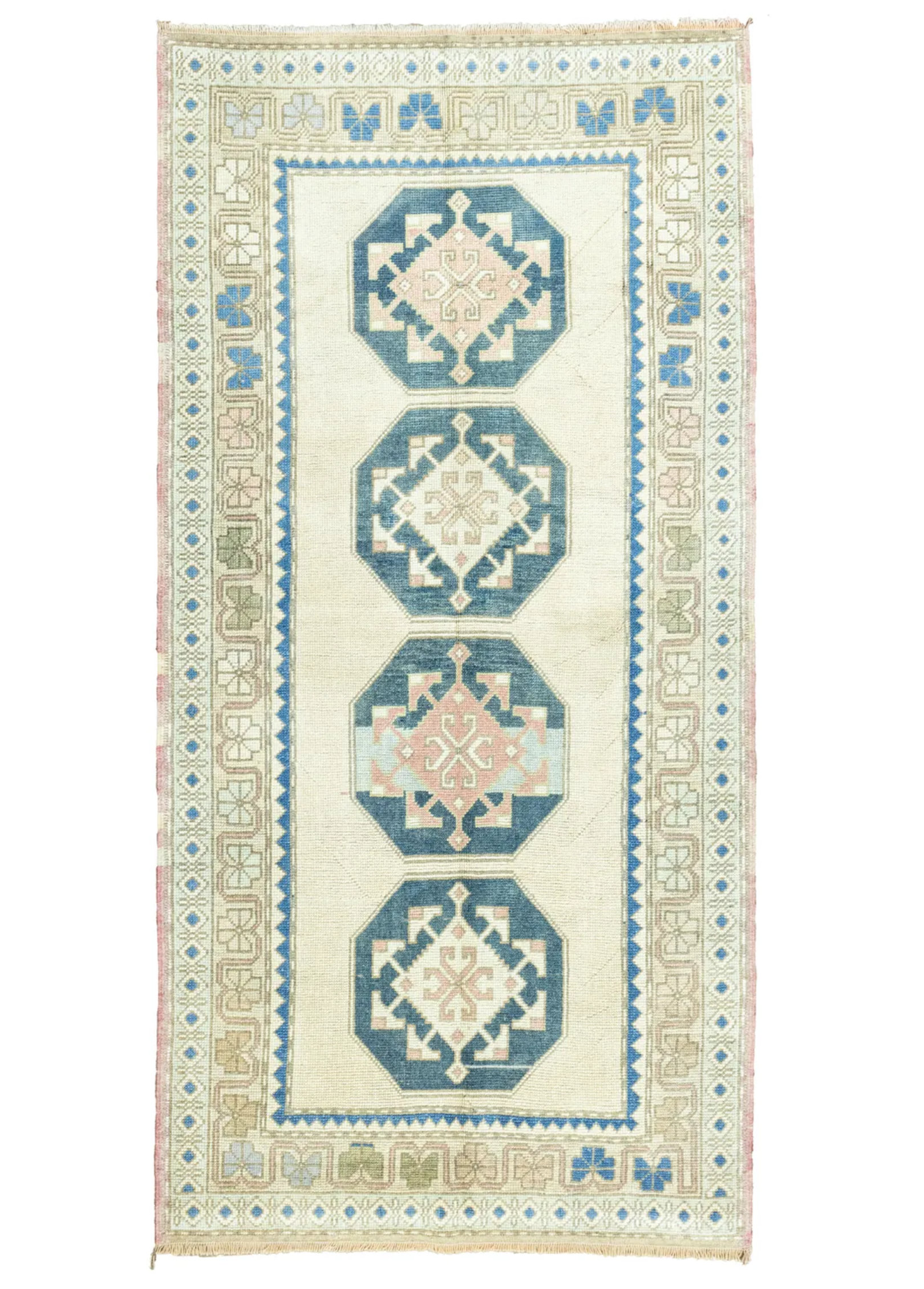 Rugpera Lova Geometric Patterned Hand-Woven Carpet | Wayfair