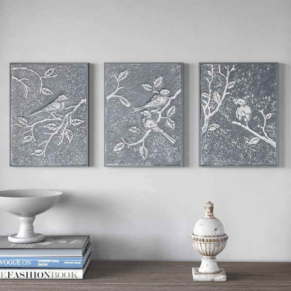 Freeport Park® Mcquade Traditional Wall Decor on Metal - Wayfair Canada