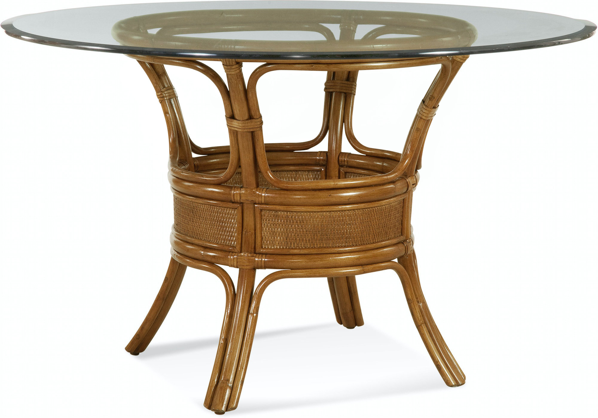 Braxton Culler Drury Lane Round Glass Dining Table & Reviews | Wayfair