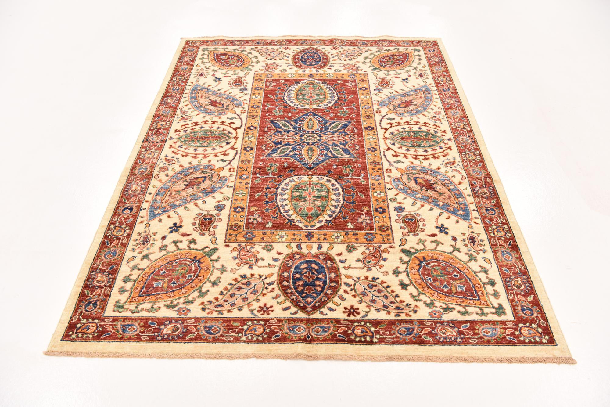 Isabelline Oldham Red Rug | Wayfair