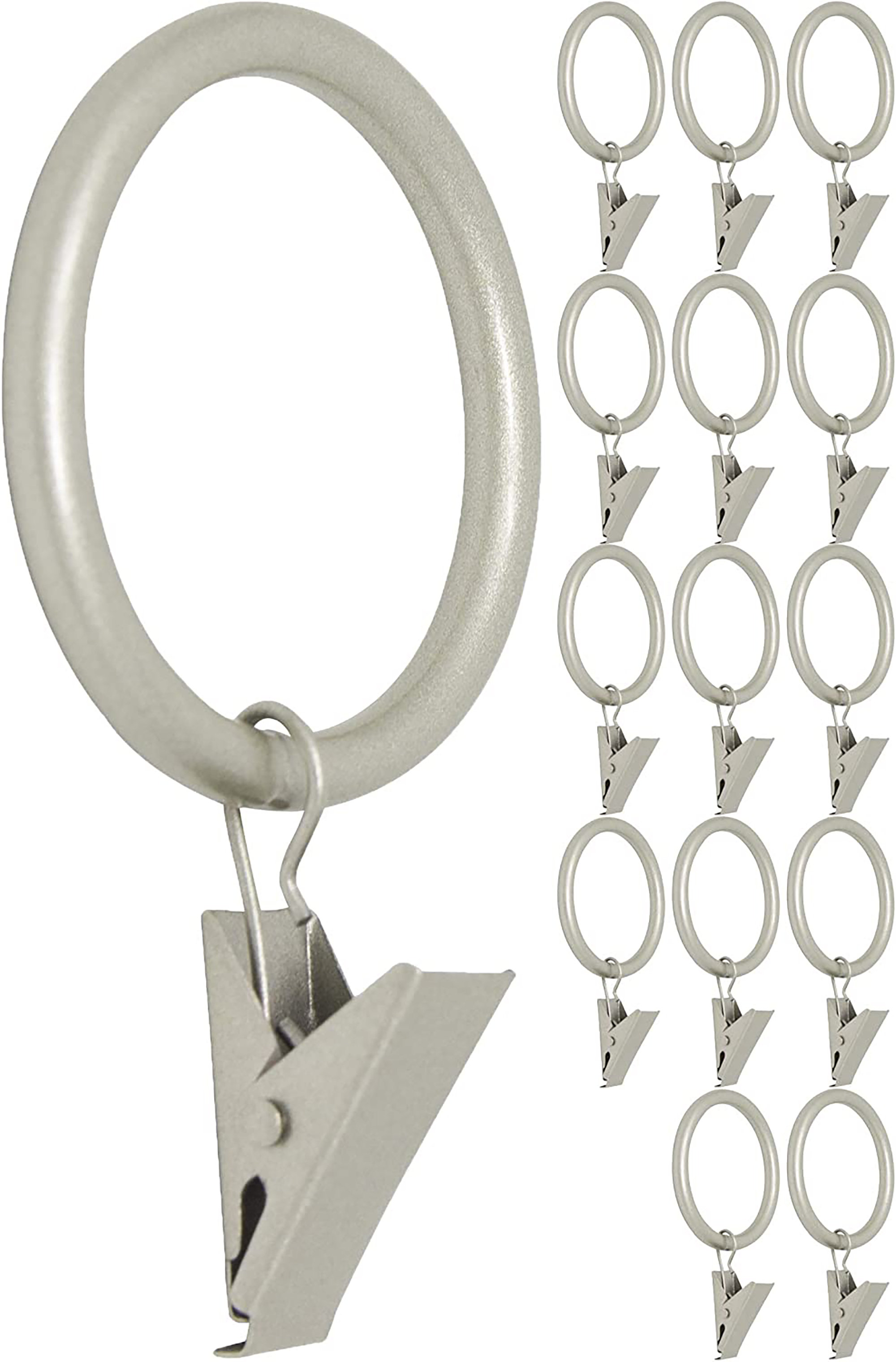 Meriville 1.5'' Overall Width Curtain Rings & Reviews | Wayfair