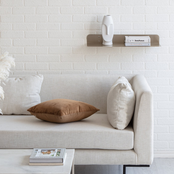 Ebern Designs Metal Floating Shelf & Reviews | Wayfair