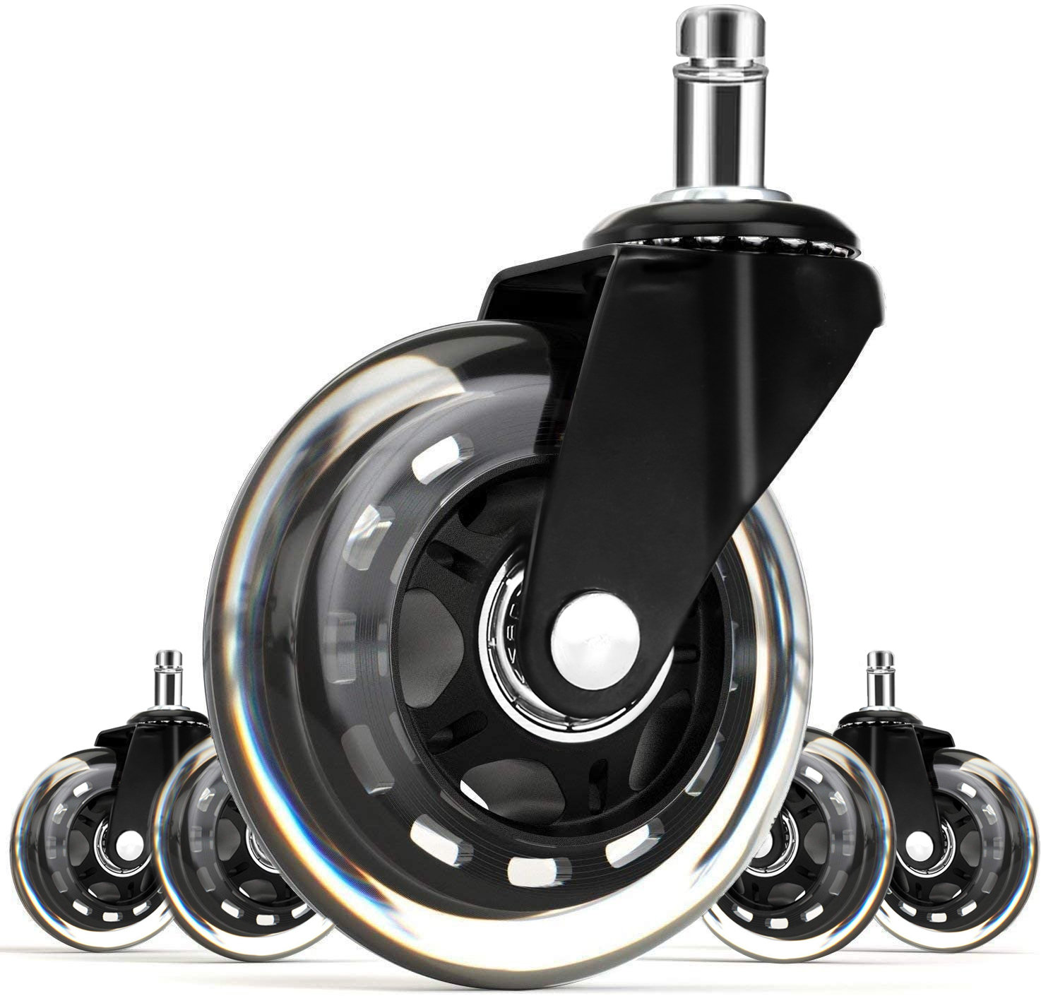 FOH Furniture Replacement Swivel Wheels Chairs Standard Compatibility ...