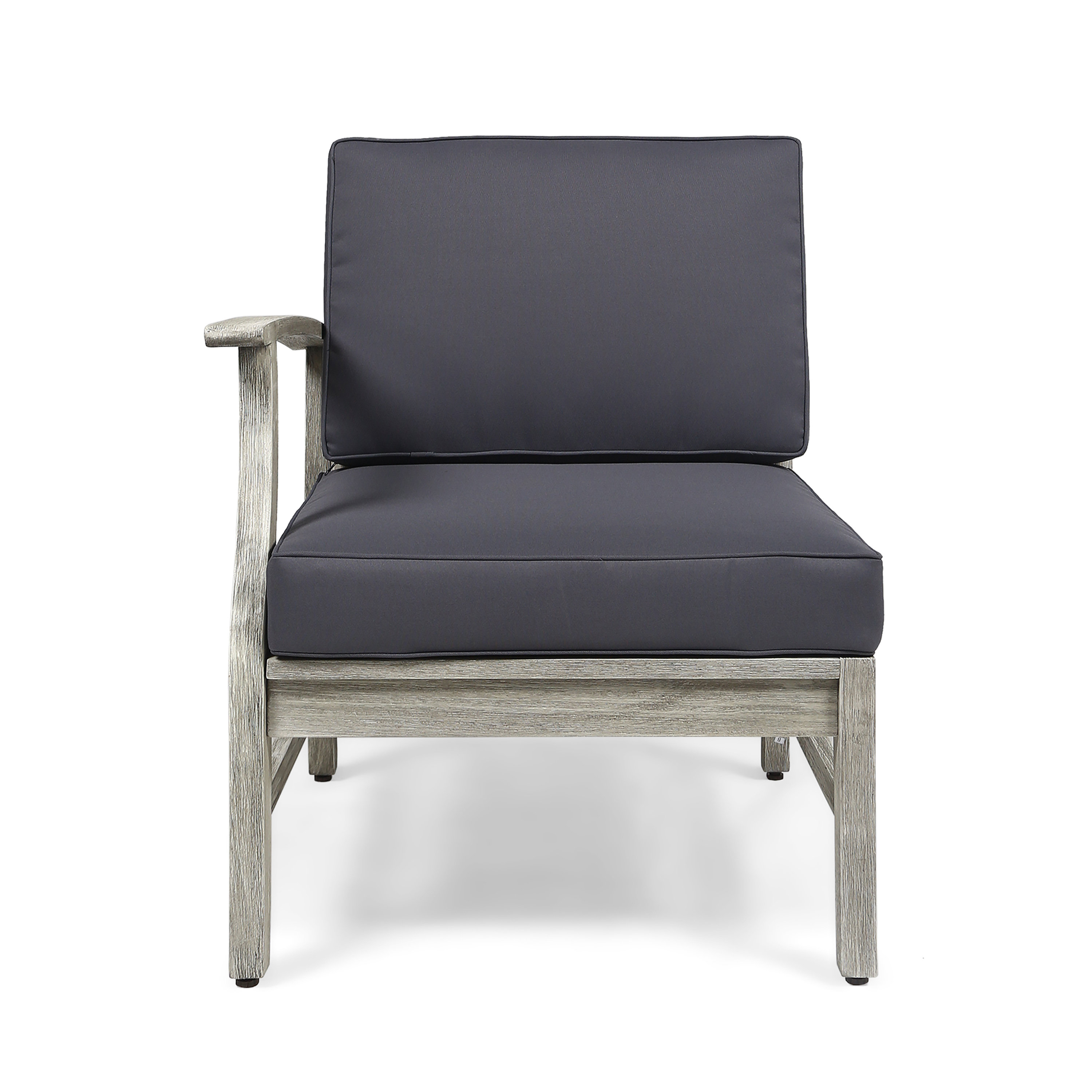 Highland Dunes PERLA LEFT ARMCHAIR, GREY | Wayfair