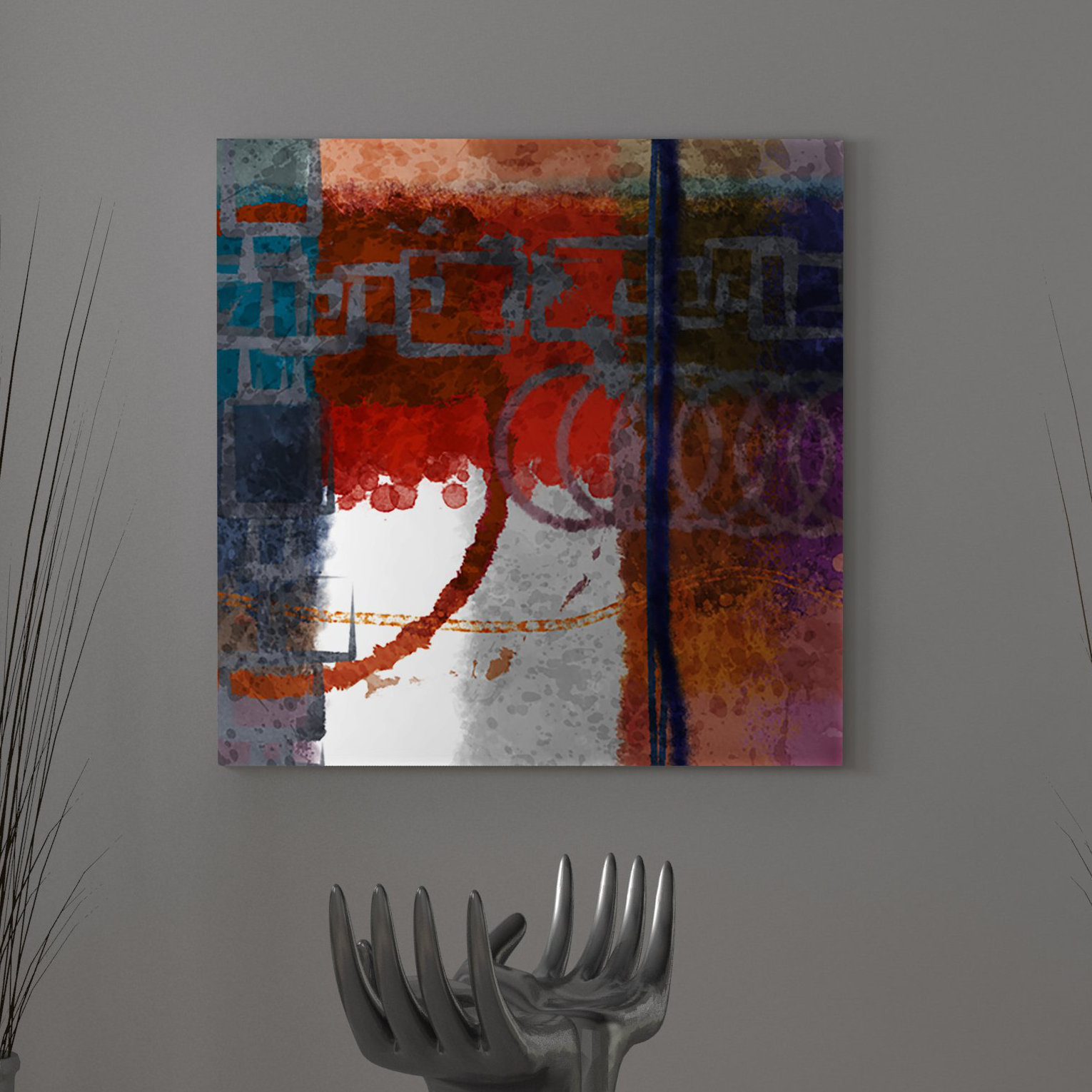 Orren Ellis Brief Gentle Modern Contemporary Decorative Colourful Wall ...