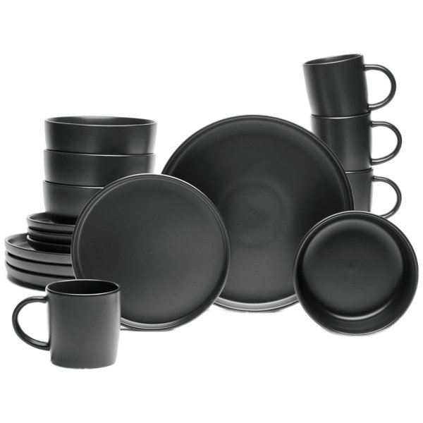 Brayden Studio Skopelos Porcelain China Dinnerware - Set of 16 ...