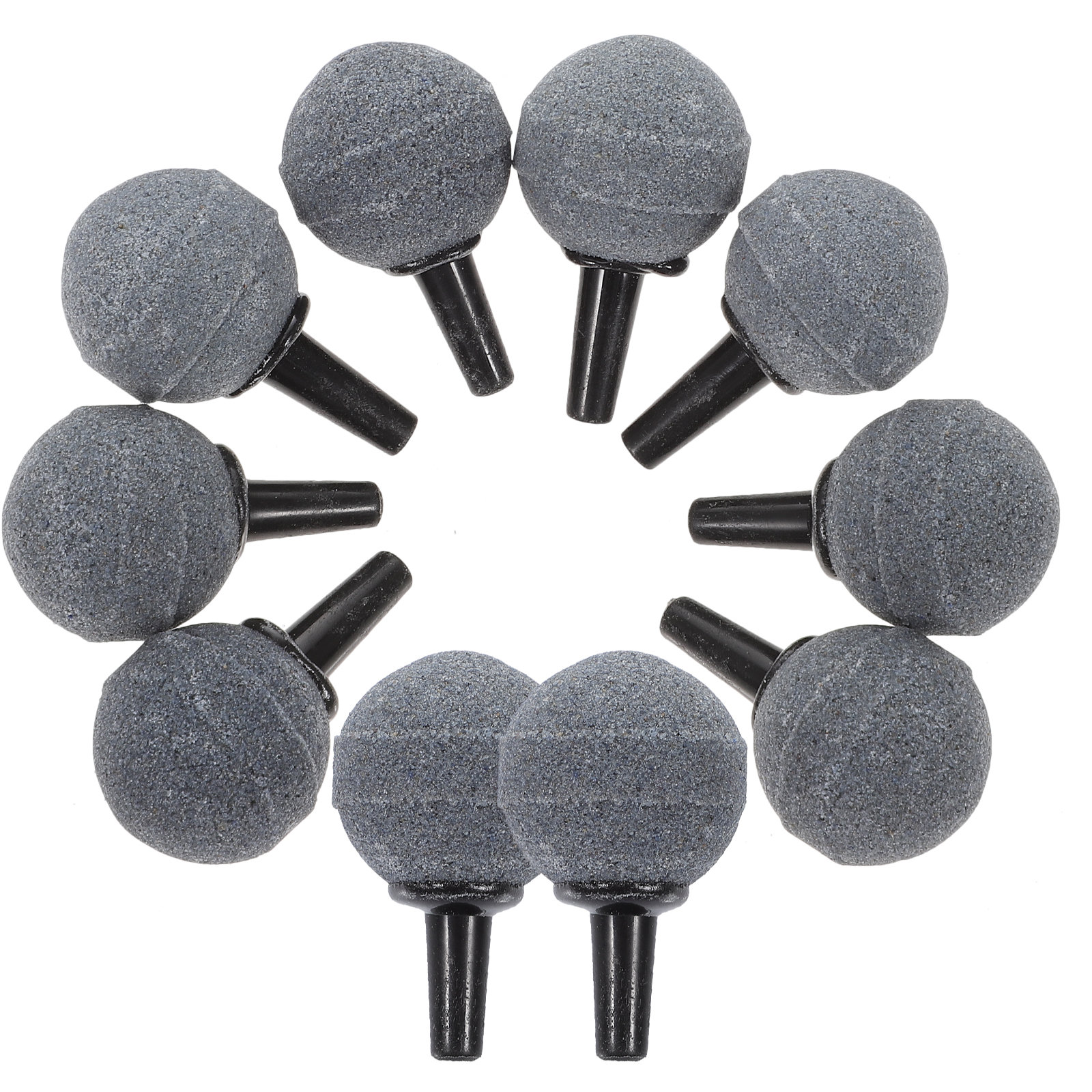 Symple Stuff 10 Packs Ball Shape Air Stone Mineral Bubble Diffuser ...