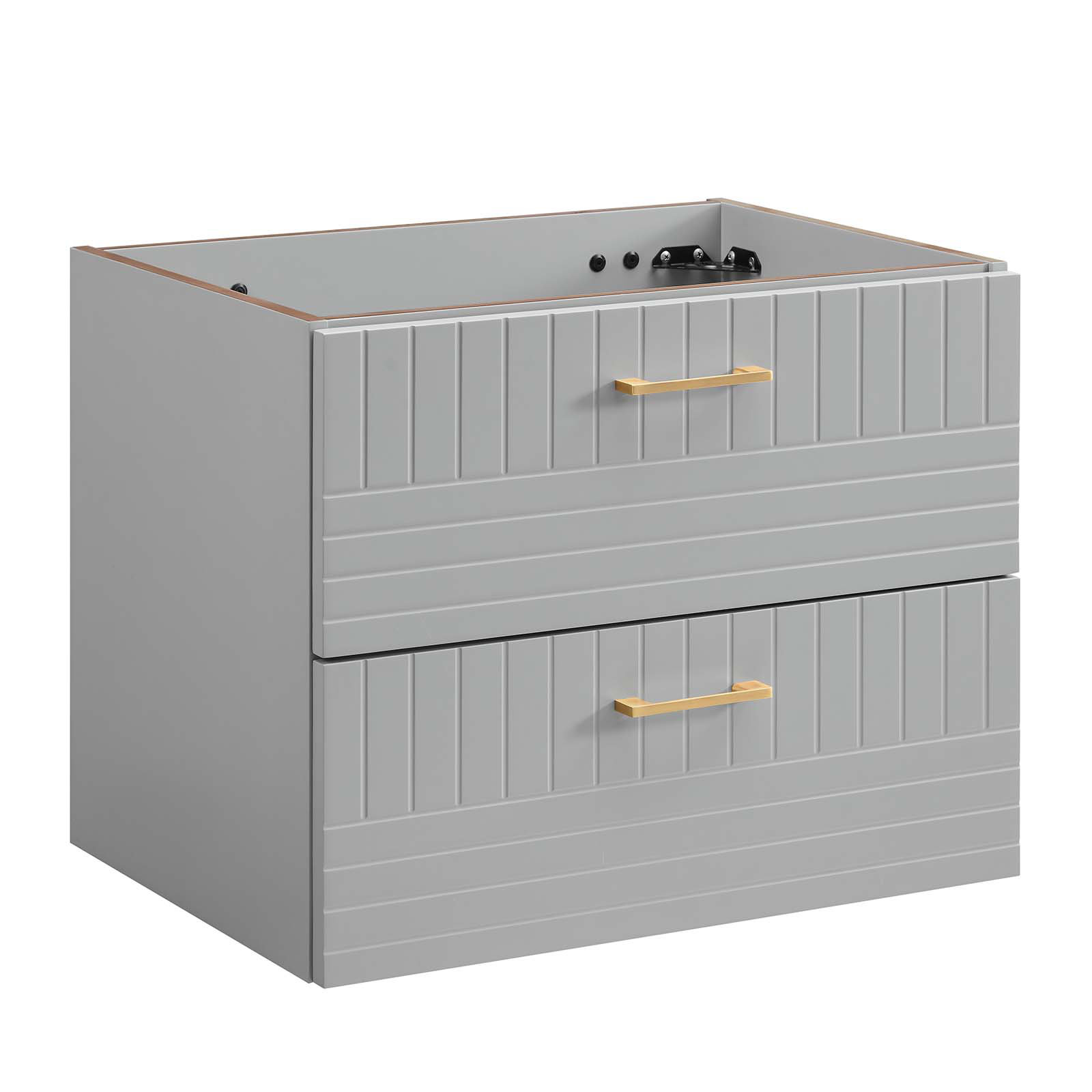 ESTETICA FURNITURE Modway Daybreak 24" Wall-Mount Bathroom Vanity Bases ...