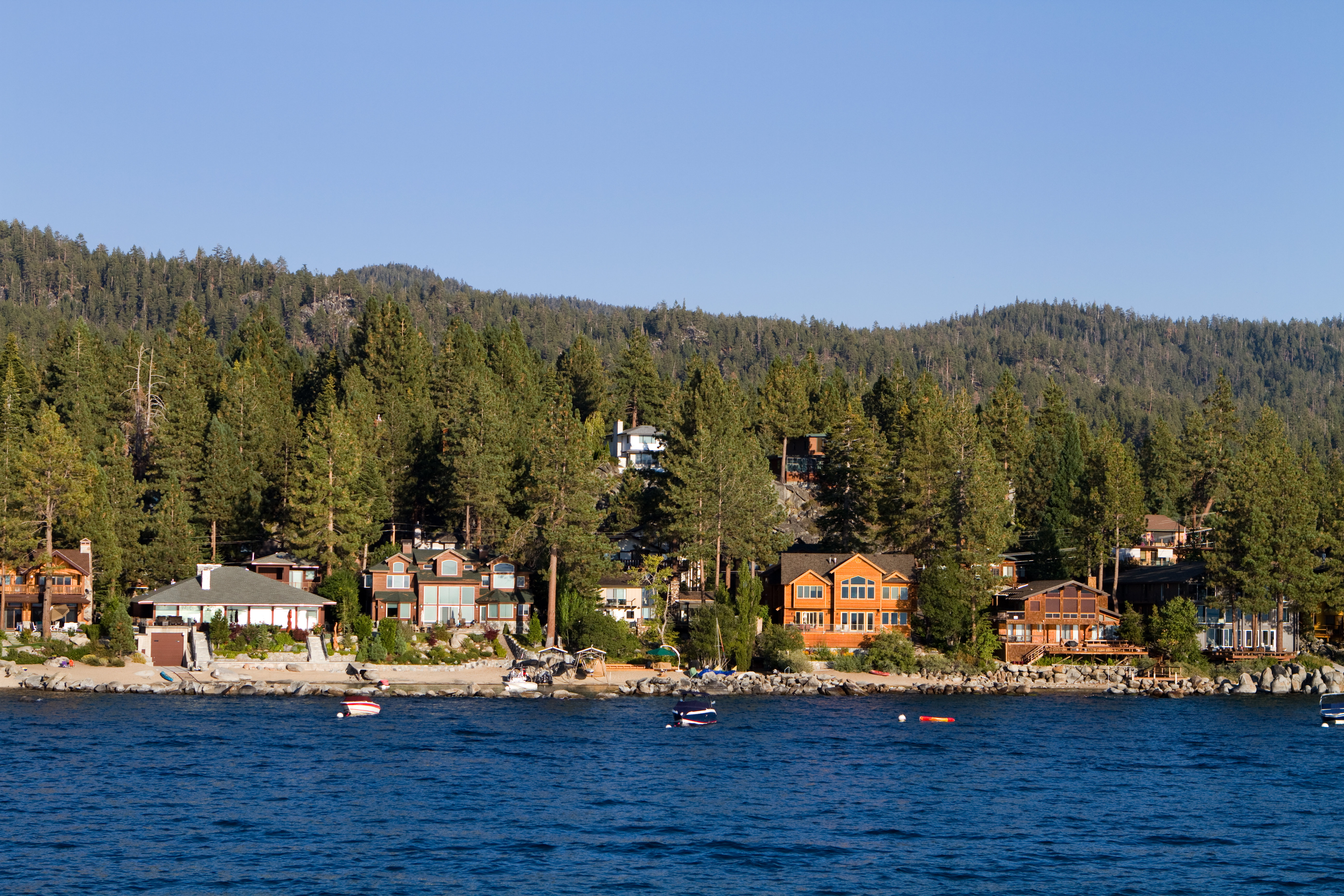 Highland Dunes Lake Tahoe by Sframephoto - Wrapped Canvas Photograph ...