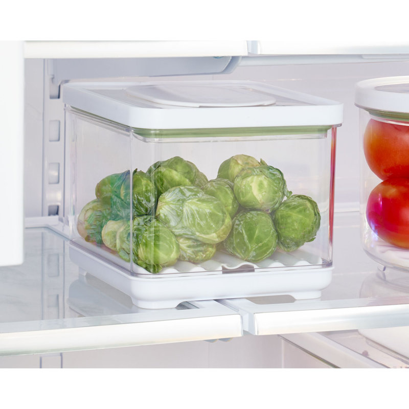 iDesign iD FRESH BPA-Free Recycled Plastic Produce Storage Bin, Small ...