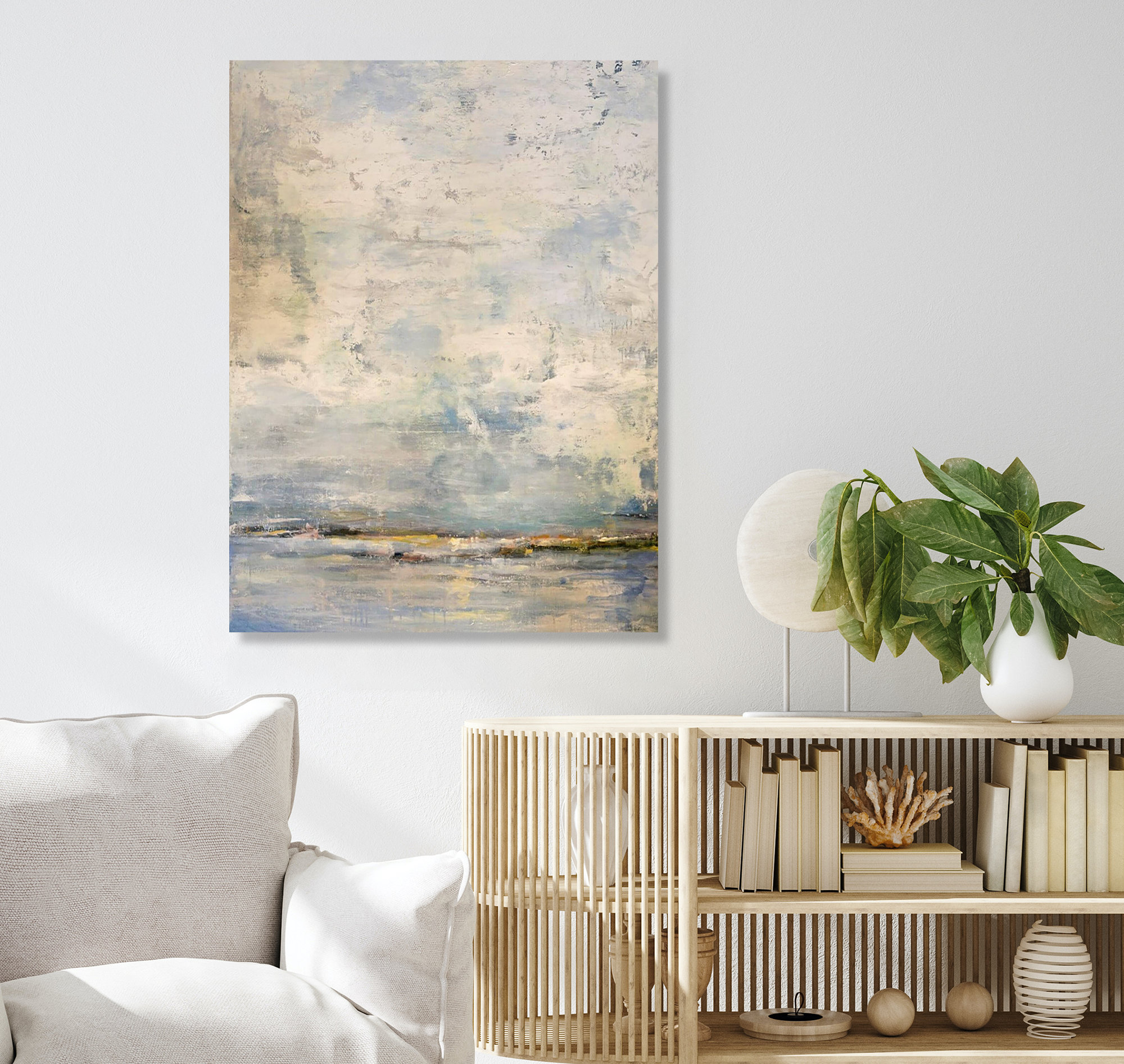 John Beard Collection Tides by John Beard - Artist Enhanced Canvas ...
