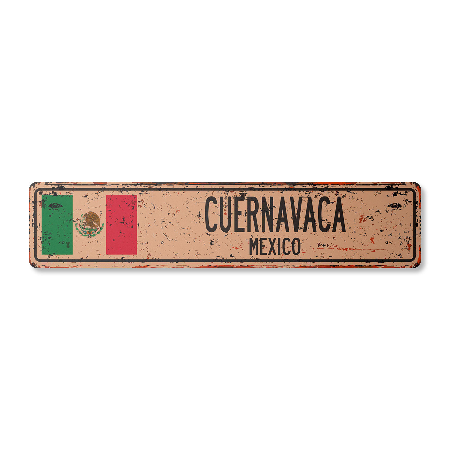 SignMission Cuernavaca Mexico Aluminum Street Sign | Wayfair