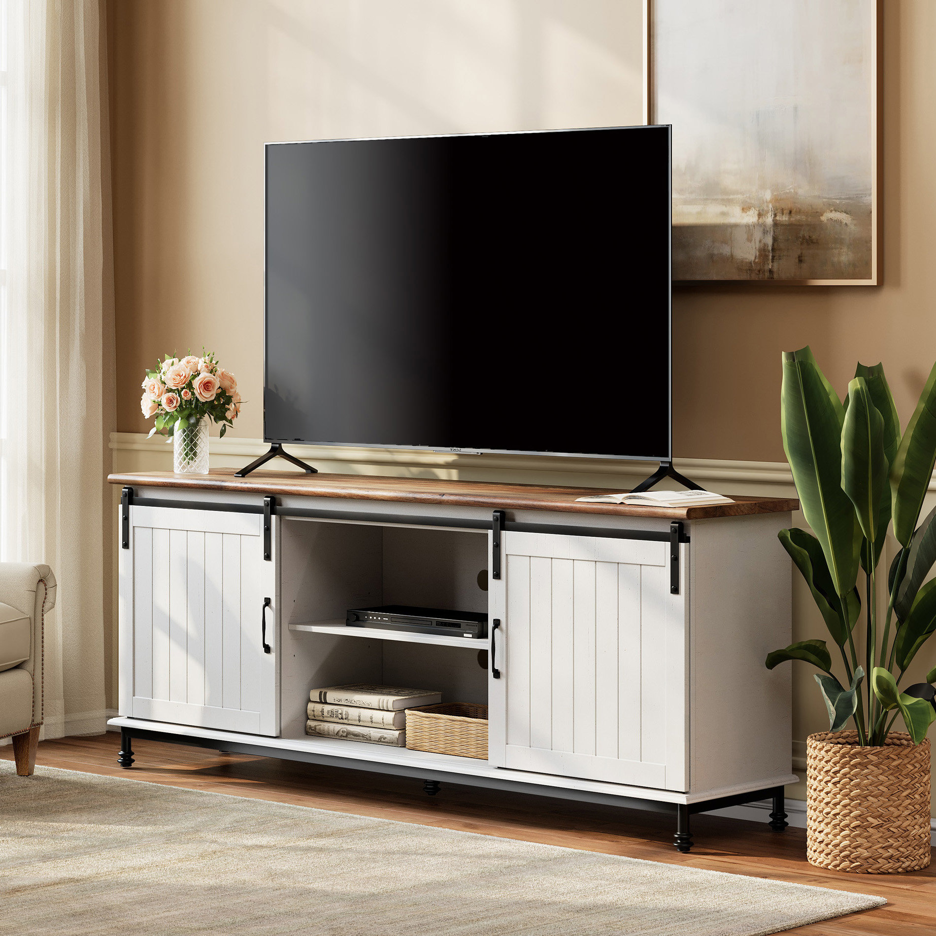 Sand & Stable™ Scarlett TV Stand & Reviews | Wayfair